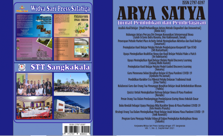 Arya Satya September 2021 – Widyasari Press